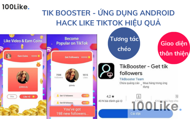 Cách Hack Like Tiktok Android, Hack Like Tikok IOS siêu an toàn, hiệu ...