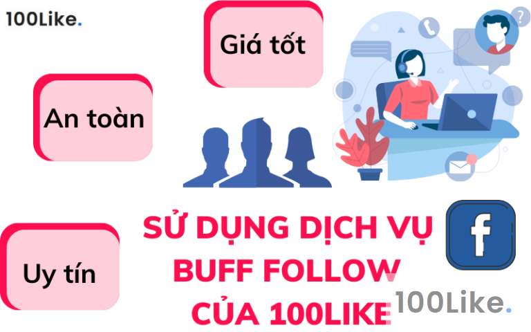 9 cách Buff Follow Facebook hiệu quả - 100Like