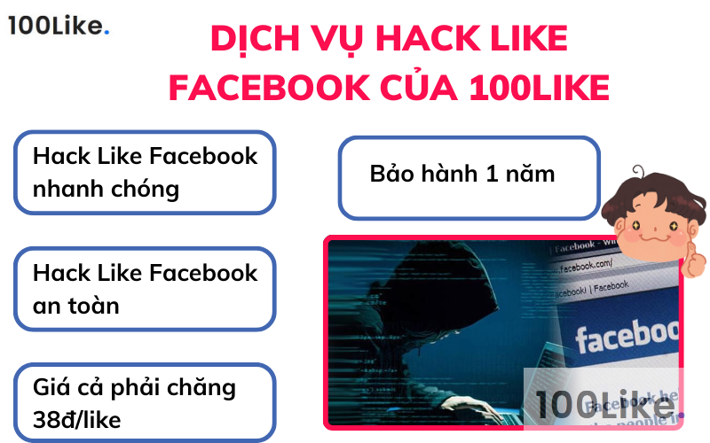 9 cách Hack Like Facebook trên máy tính hiệu quả - 100Like