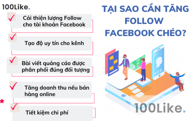 Khám phá các cách tăng Follow Facebook chéo an toàn, mới nhất 2024 ...
