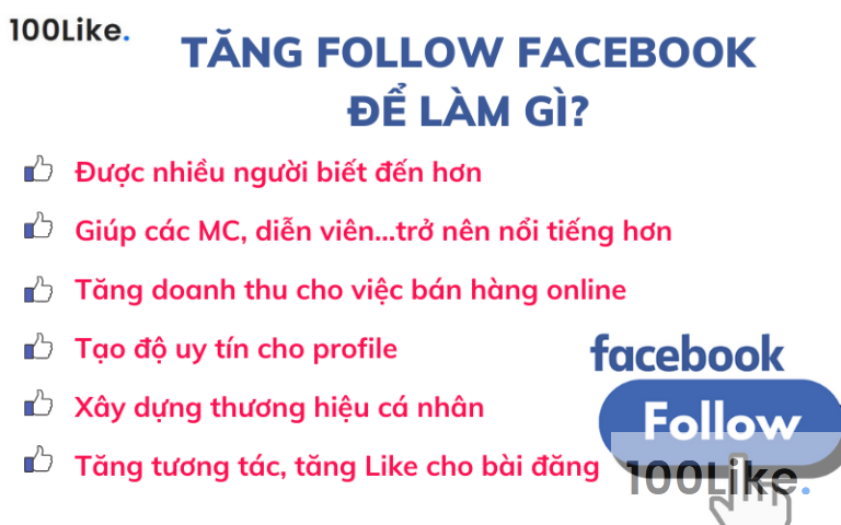 Tăng Follow Facebook để làm gì? 10+ Cách tăng Follow Facebook hiệu quả ...