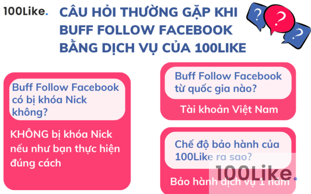 9 cách Buff Follow Facebook hiệu quả - 100Like