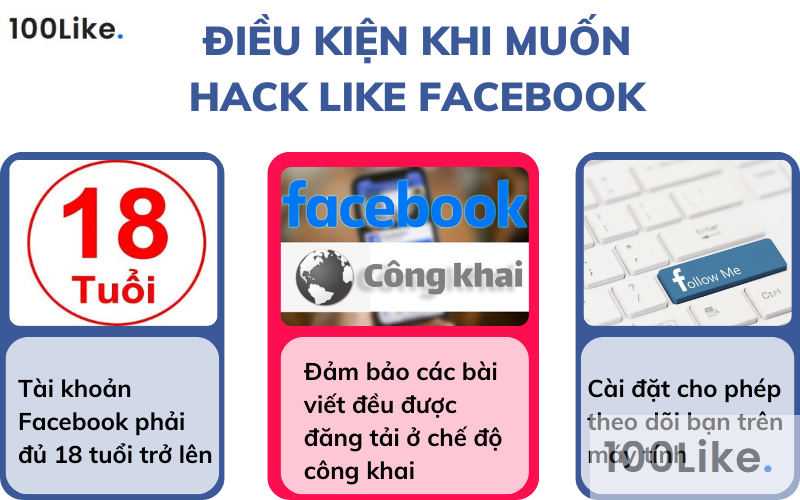 9 cách Hack Like Facebook trên máy tính hiệu quả - 100Like