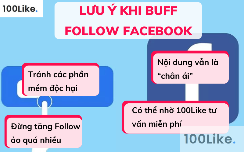 9 cách Buff Follow Facebook hiệu quả - 100Like