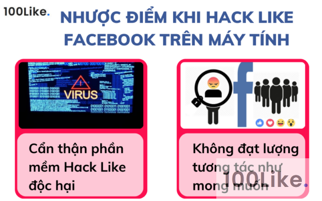 9 cách Hack Like Facebook trên máy tính hiệu quả - 100Like