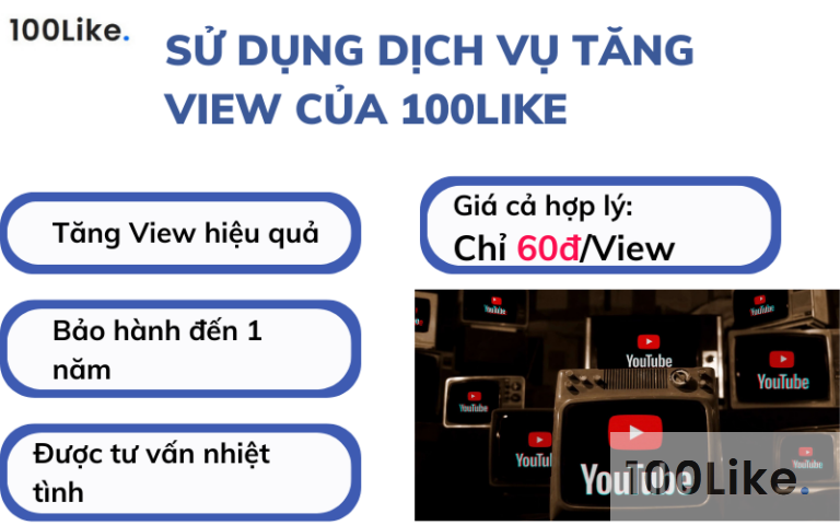10 cách câu View Youtube hiệu quả, kích thích người xem - 100Like