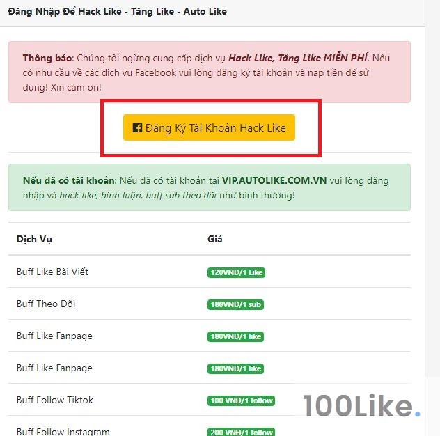 Tăng sub vip Facebook là gì? Top 8 Web tăng sub vip Facebook hiệu quả - 100Like